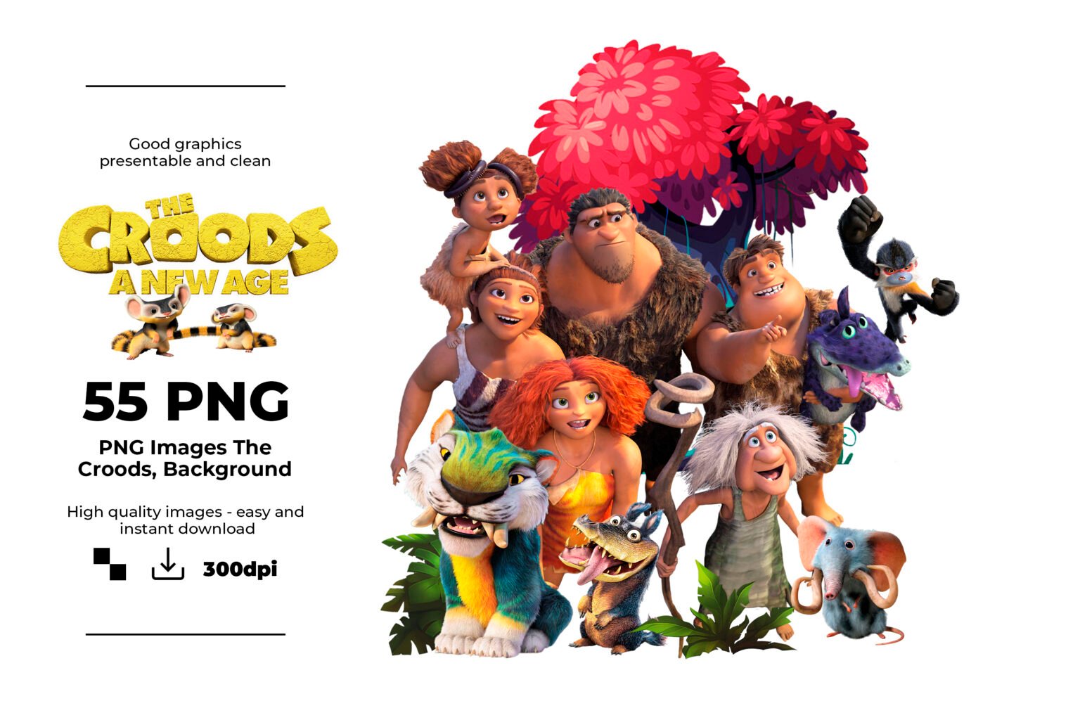 The Croods, The Croods PNG, The Croods characters, The Croods imagenes ...