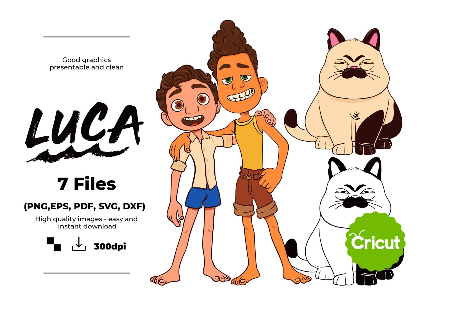 Luca Alberto, Luca Svg, Eps, Pdf, Png, Luca Alberto Bundle, Luca ...