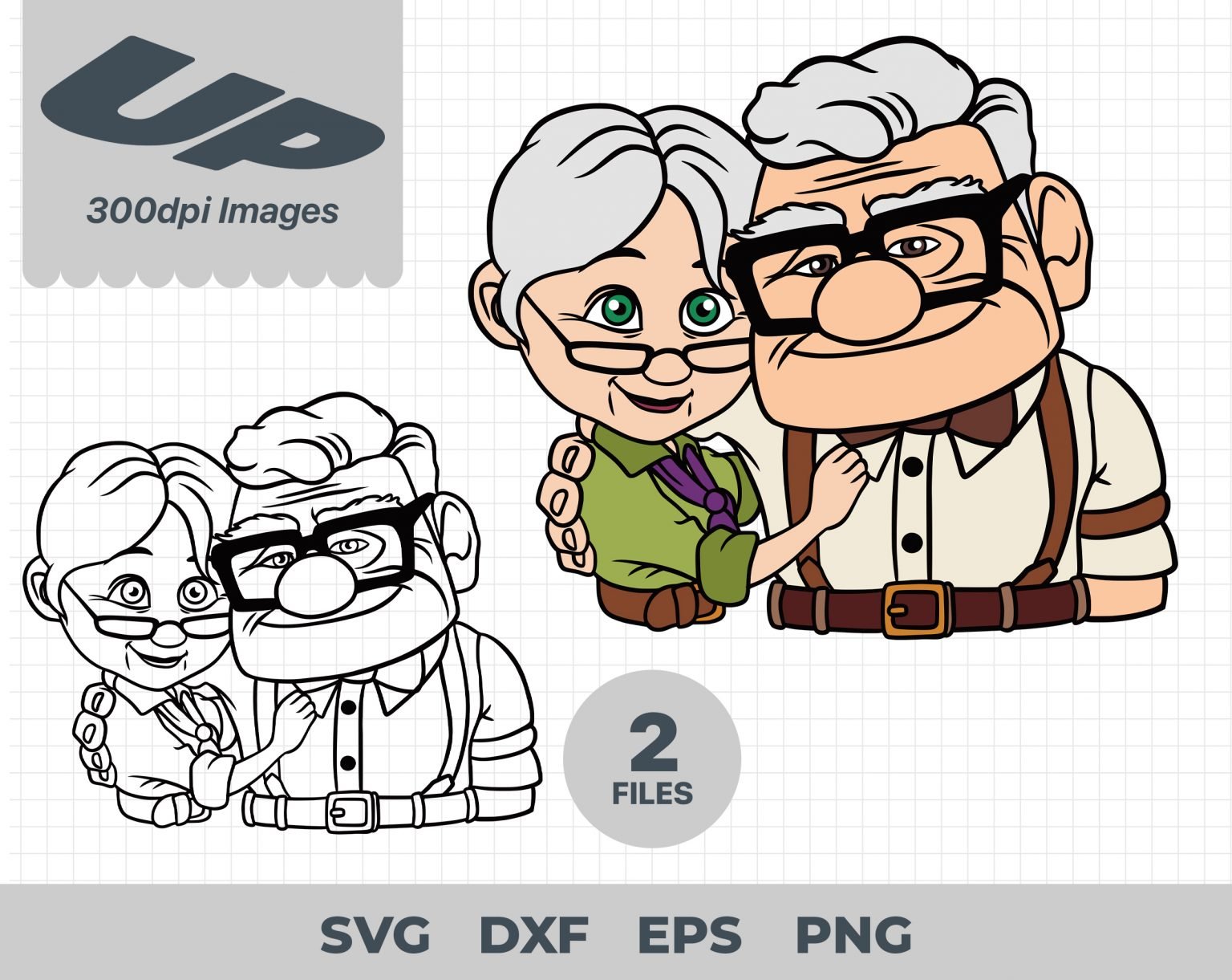 Love Disney Up SVG, Love Up SVG, Up svg, Hot air balloon svg, Balloon ...