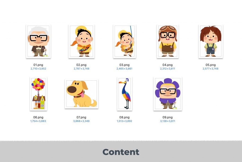 Disney Up, Disney Up PNG, Disney Up characters, Disney Up images ...