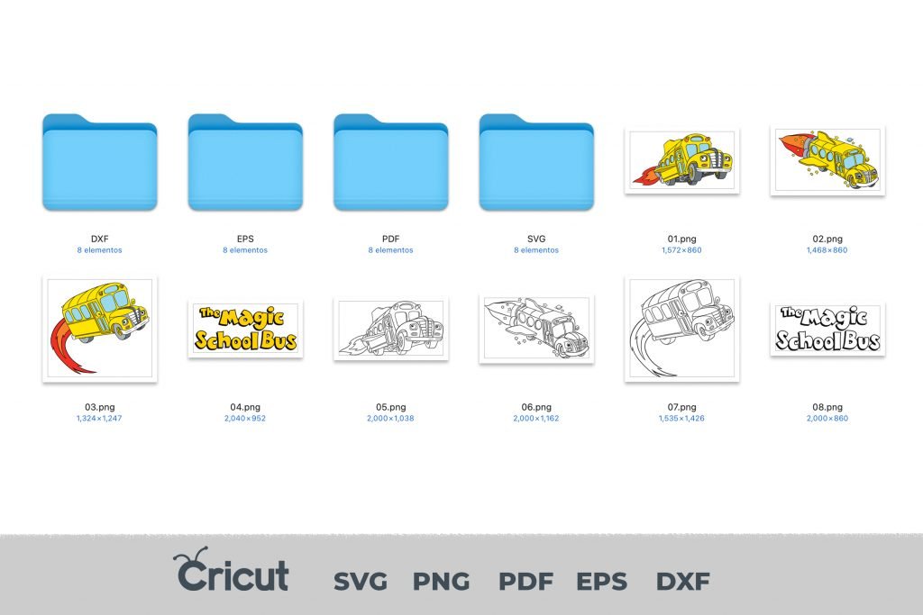 Magic School Bus, Magic School Bus Svg, Eps, Pdf, Png, Magic School Bus ...