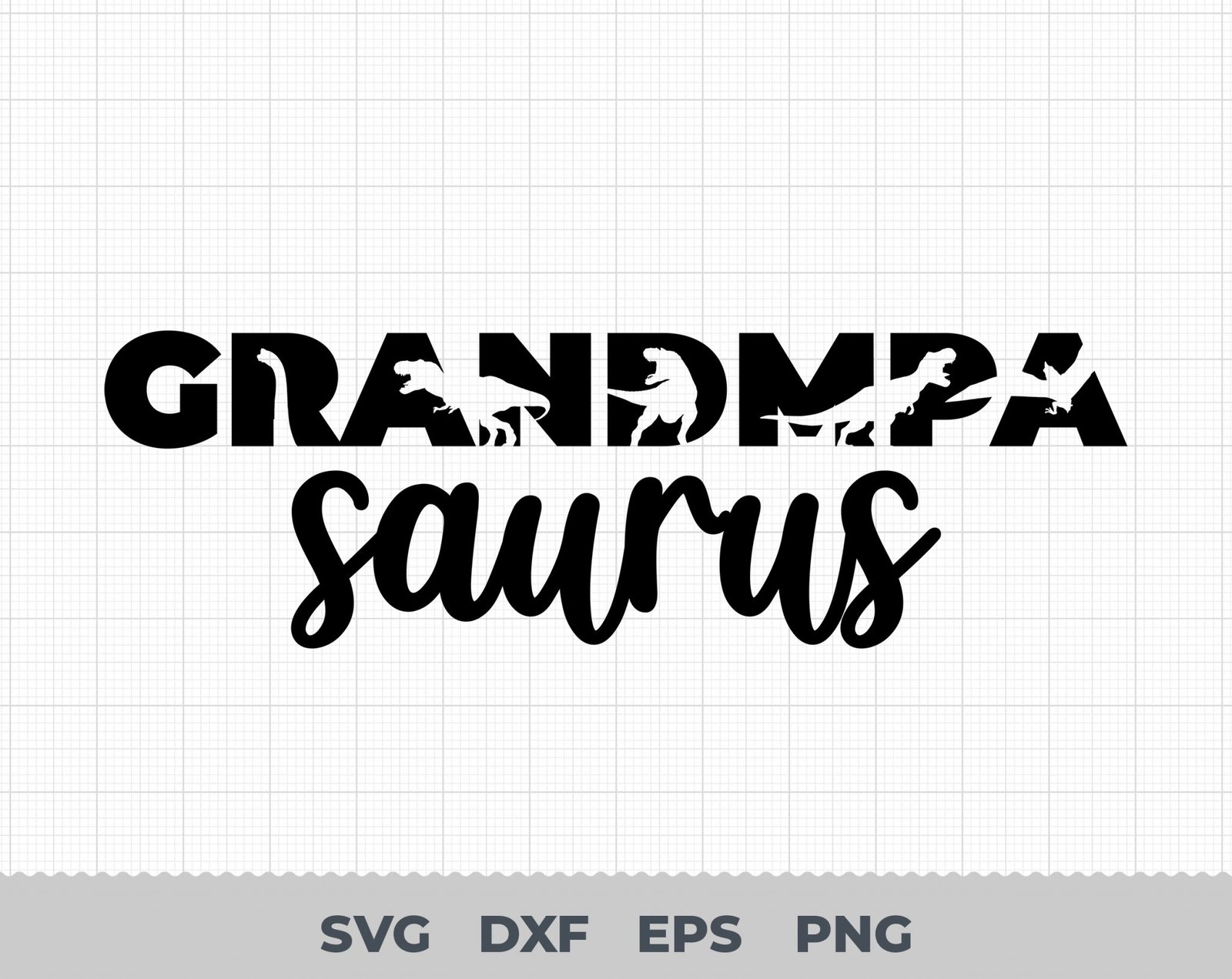 Great Grandpa saurus Svg, T-Rex Dinosaur Svg, Grandfather Svg, Cut File ...