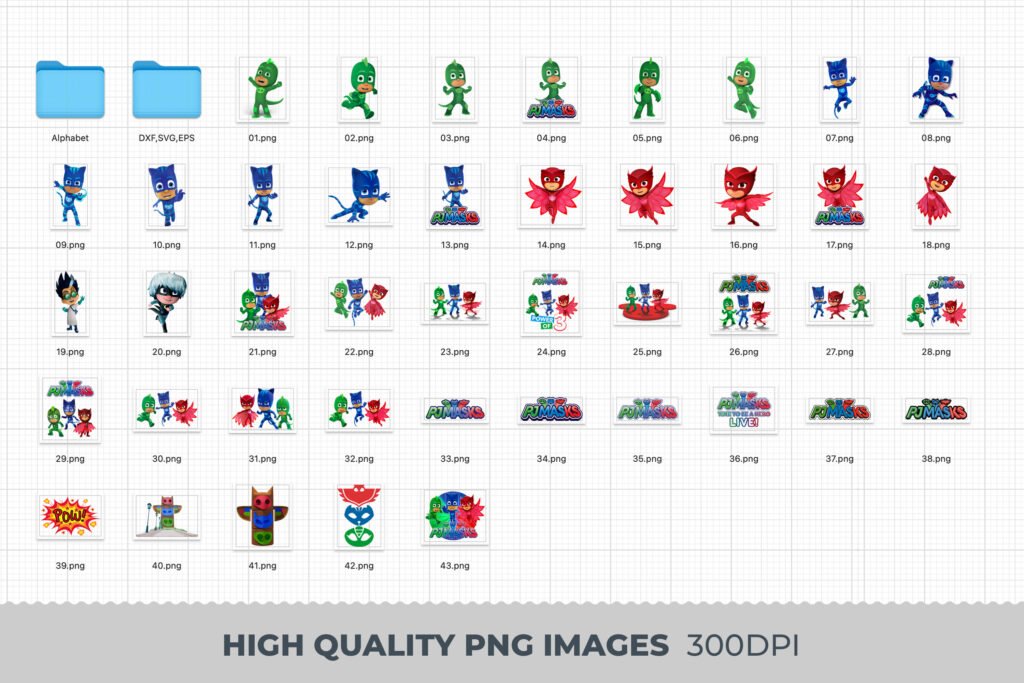 Pj mask characters clipart, Pj mask clip art, Pj mask png, Pj mask png ...