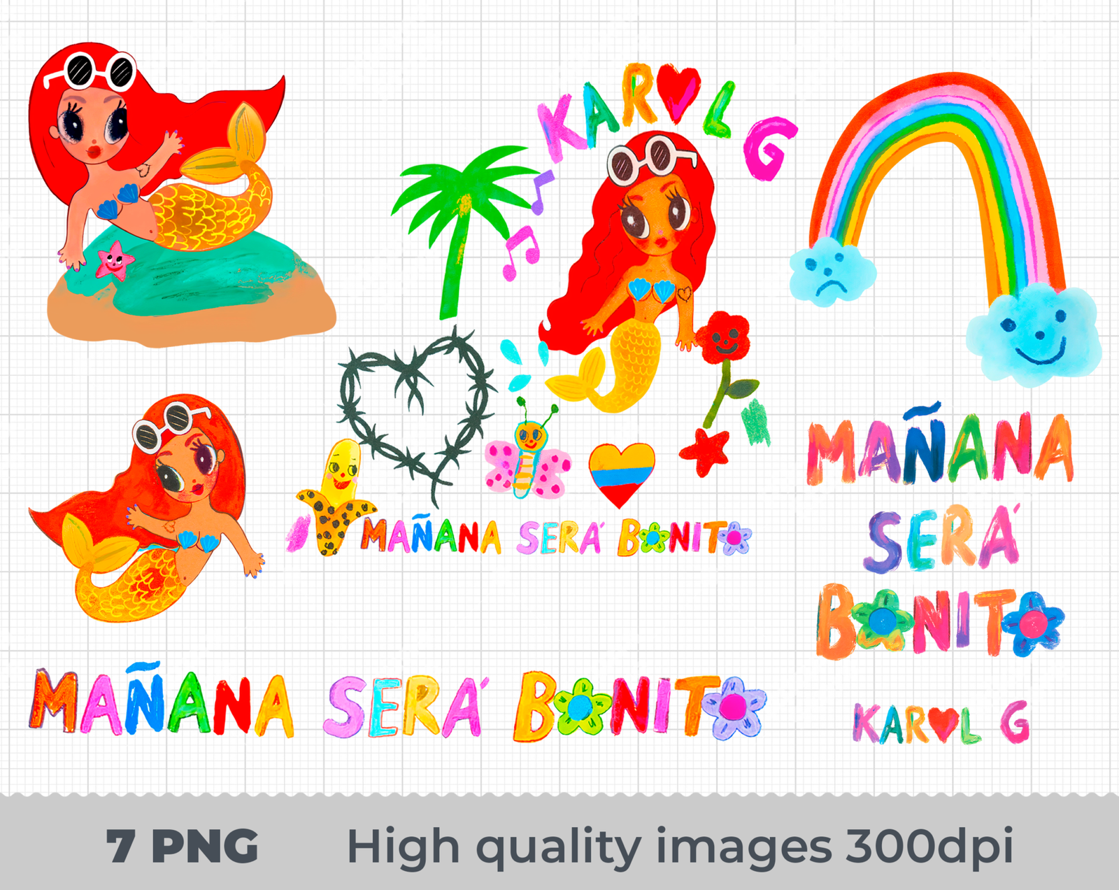 Mañana Sera Bonito Karol G png, Mañana Sera Bonito clipart, Karol G New ...