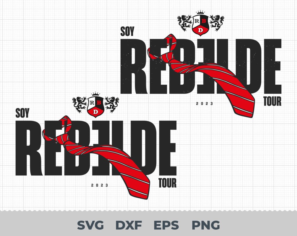 RBD Tour 2023 SVG, Rebelde Logo Tour SVG - RikunaStore