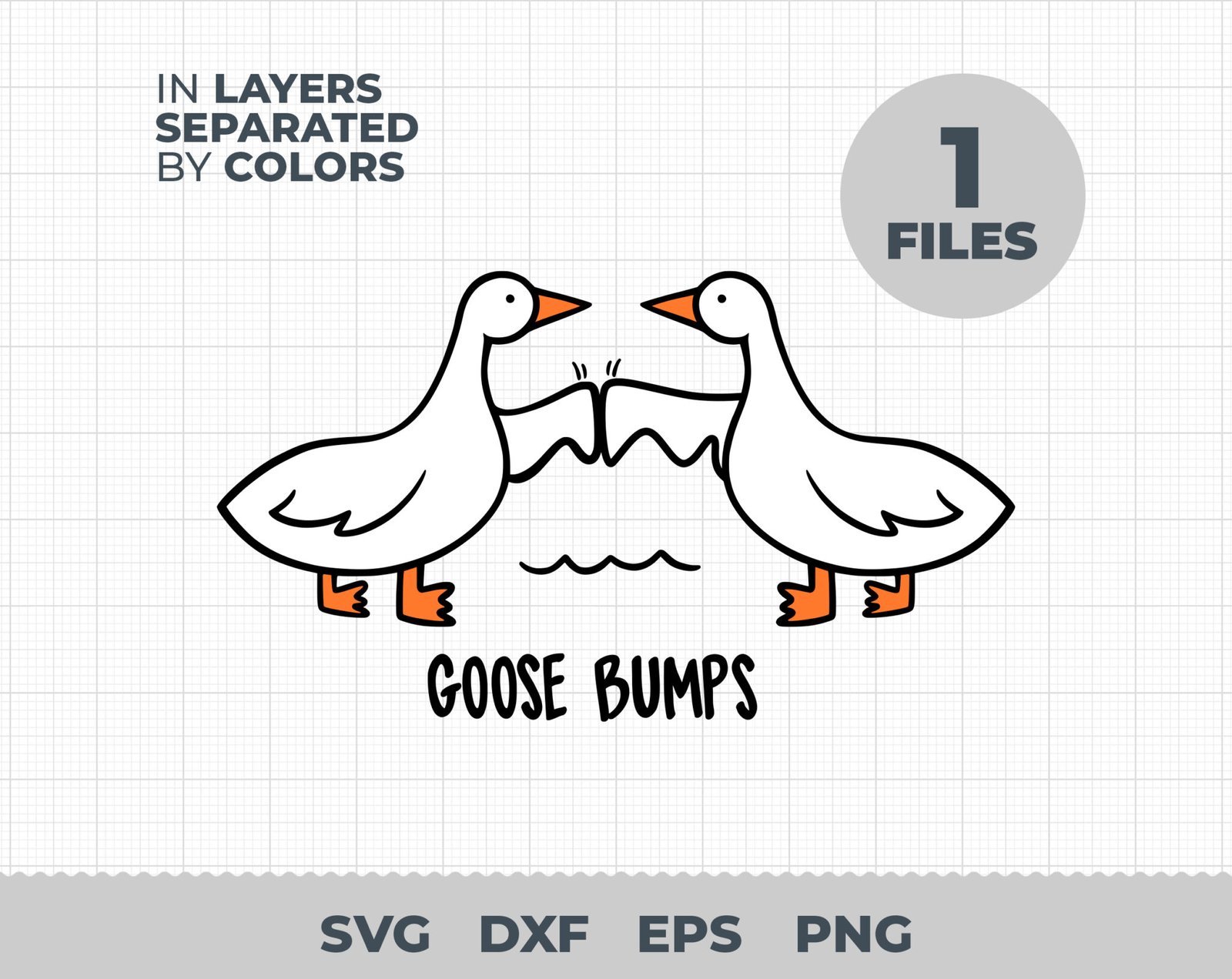 Goosebumps Svg, Goose bumps Svg - RikunaStore