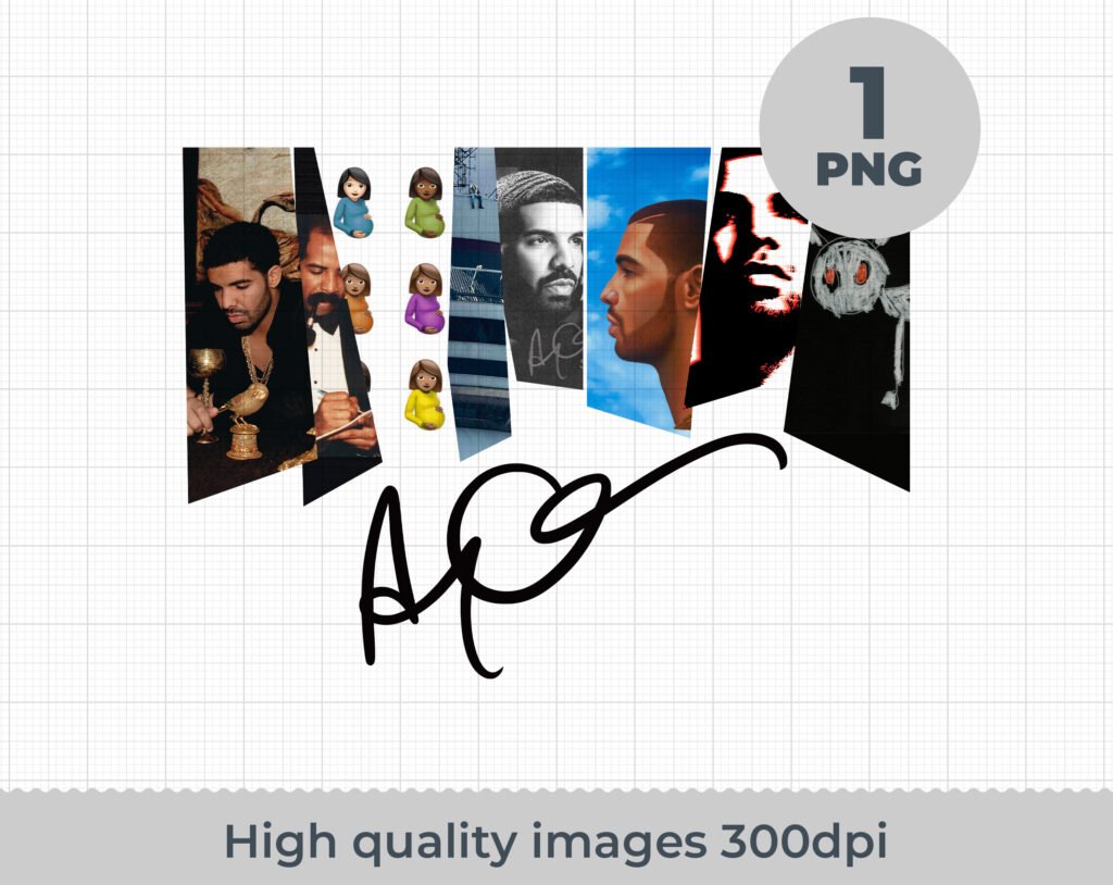 Drake Album Collection Png, Drake Concert Png, Drake Tour Png, Big As ...